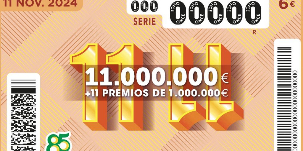 Lista De Premios Del Sorteo Extraordinario Del Del De La ONCE