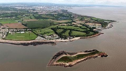 Una isla en venta en el sur de Gales