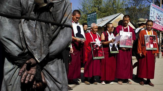 Una monja budista se inmola en el Tíbet