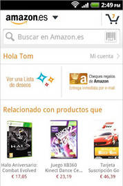Amazon España lanza su propia aplicación de compras para Android