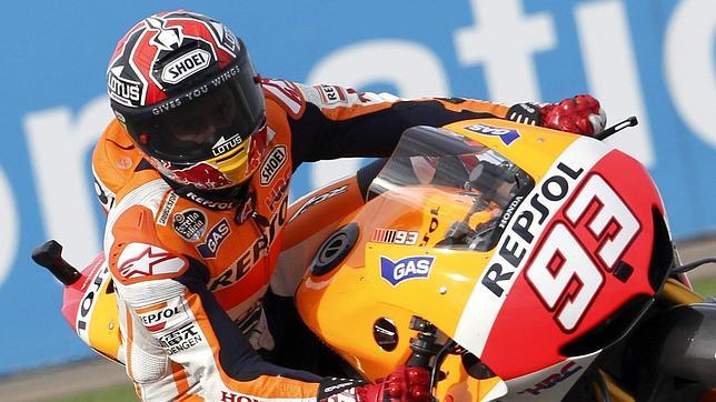 Márquez Pedrosa Lorenzo Y Rossi En Un Puño