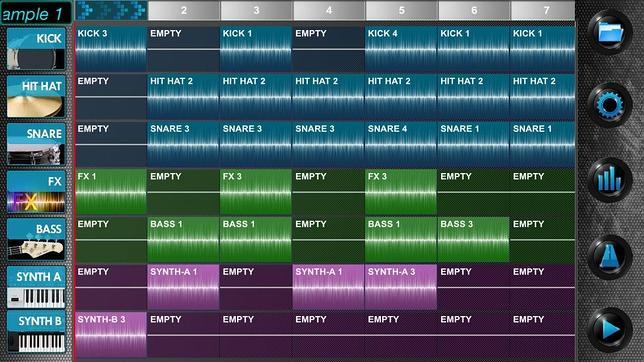 DJ Machine: una «app» para crear y editar piezas de música electrónica
