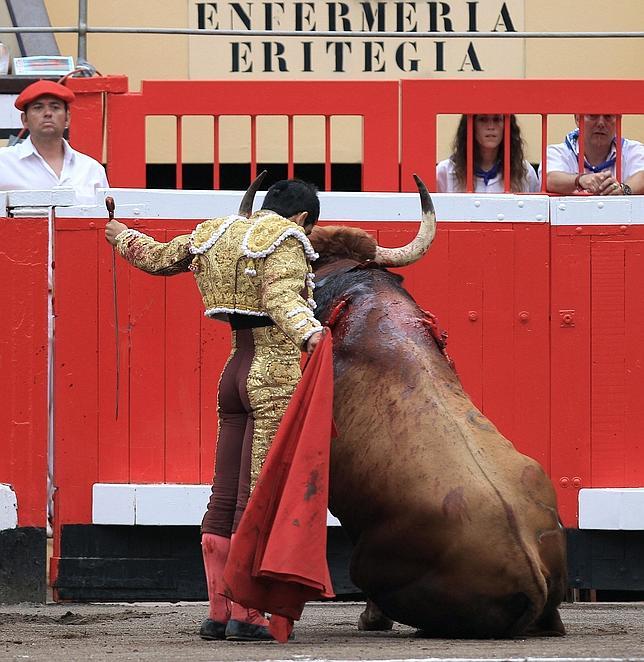 Un bravo alcurrucén «Empeñado» en embestir