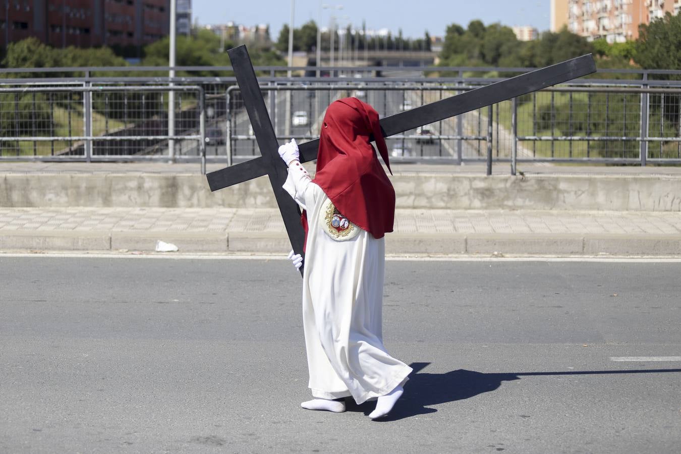 La salida de la hermandad de Palmete, en imágenes