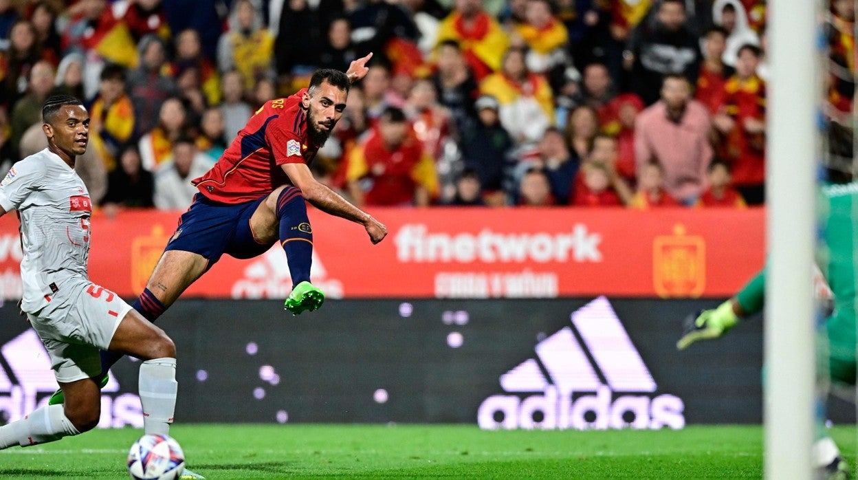 Debut de Borja Iglesias con la selección española