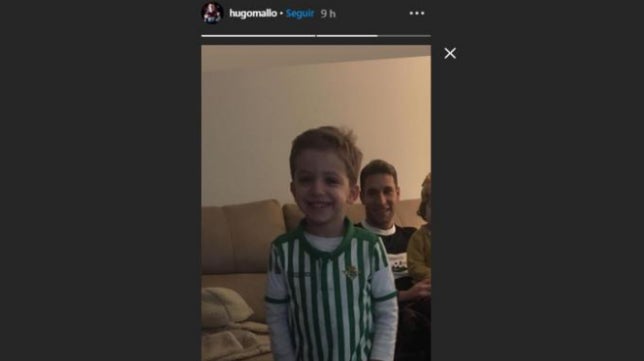 VÍDEO El declarado beticismo del hijo de Hugo Mallo, capitán del Celta