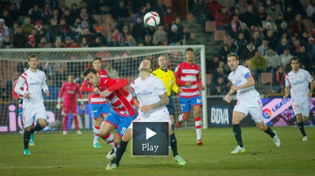 El resumen, en vídeo, de la victoria copera del Sevilla en Granada (1-2)