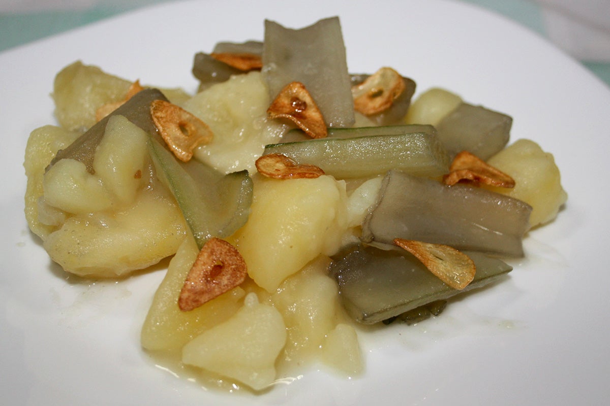 Cardos con patatas - Gurmé