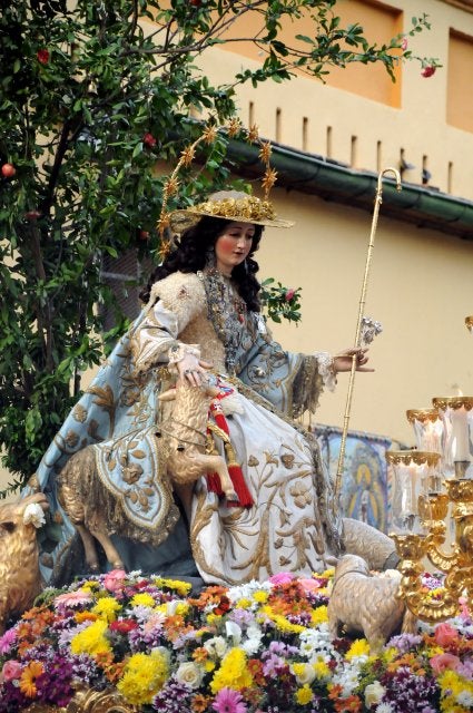 Una Flor de Pascua para la Pastora