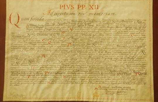 Los grandes aniversarios de la Virgen de los Reyes en 2021