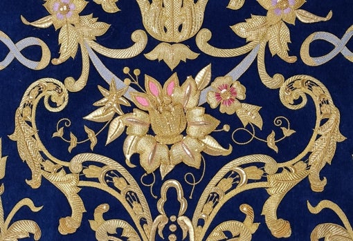 La Virgen de la Salud del Santo Ángel tendrá un nuevo manto bordado