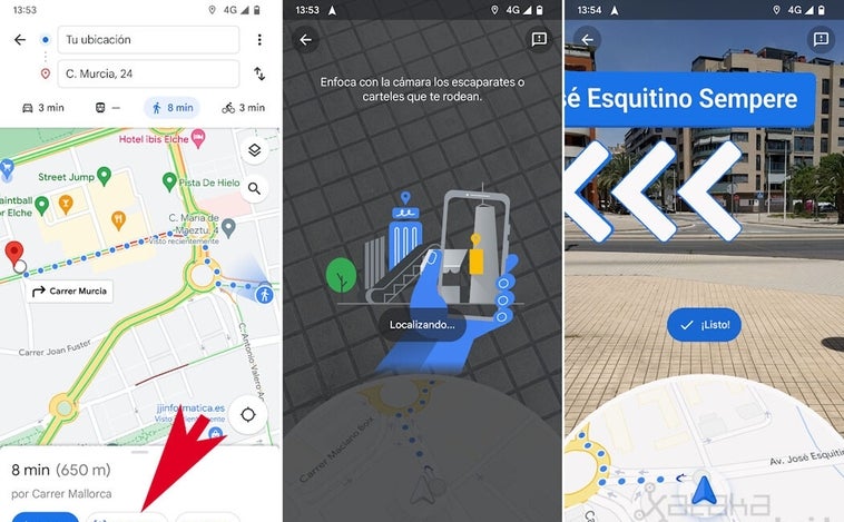 Así es Live View, la nueva herramienta de Google Maps