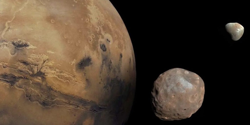 Resuelto el enigma del origen de Fobos y Deimos, las misteriosas lunas de Marte