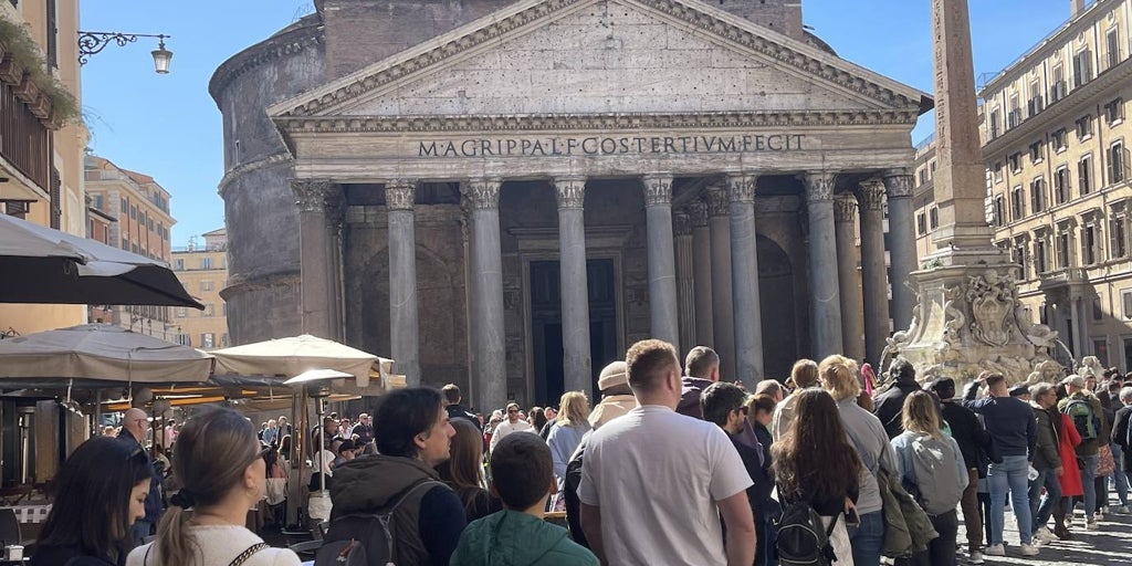 Visitar el Panteón de Roma ya no será gratis: la entrada para los ...