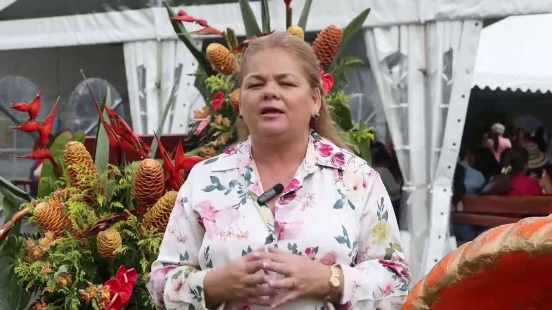 Virginia López: "Es un evento enfocado a la mosaicultura en flores"