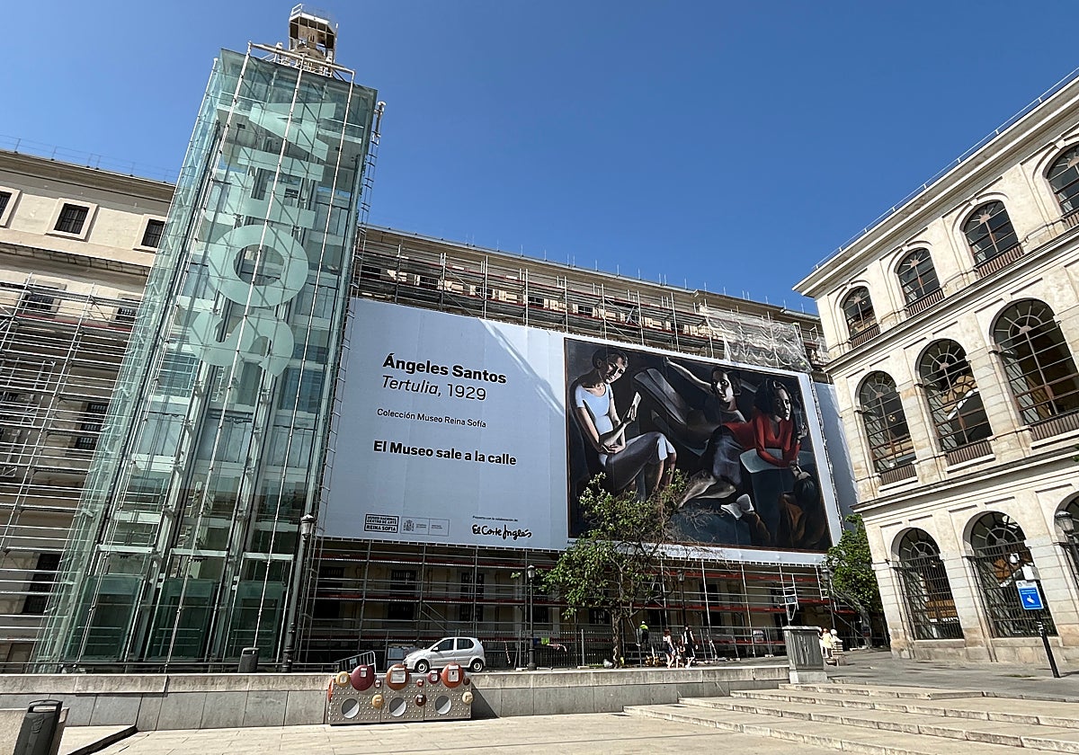 El Reina Sofía acomete la restauración de las fachadas de Nouvel y Sabatini con un presupuesto ...