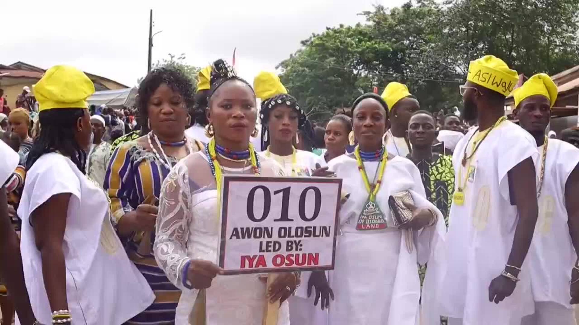 El Festival de Osun-Osogbo en Nigeria vuelve a reunir a devotos de todo ...