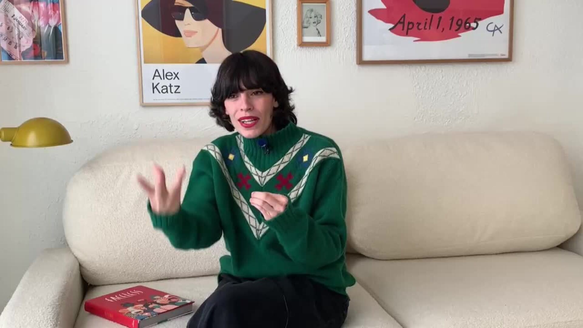 La artista Coco Dávez abre a EFE las puertas de su estudio de diseño ...