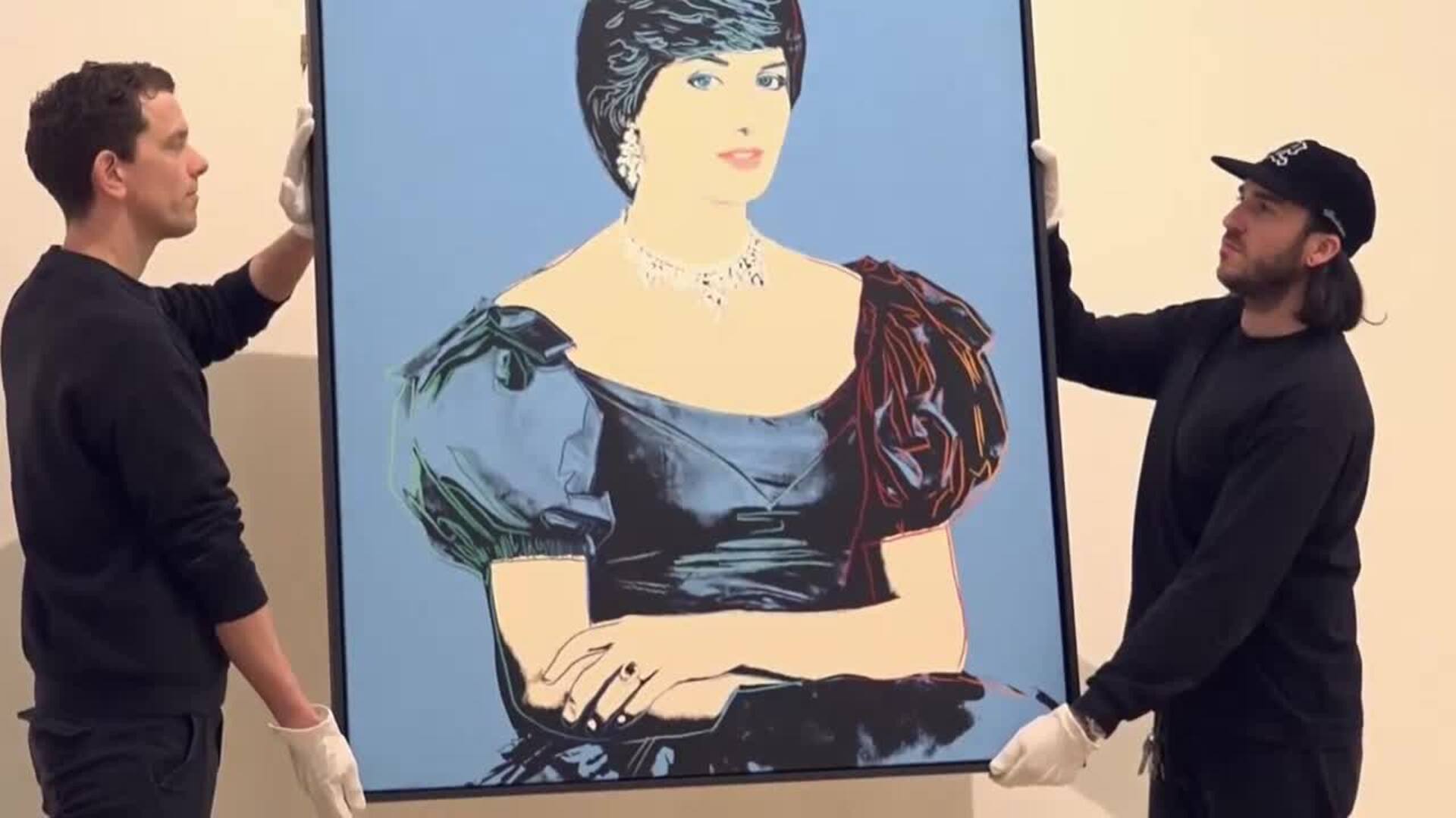 A subasta el singular retrato que Andy Warhol hizo de Diana de Gales