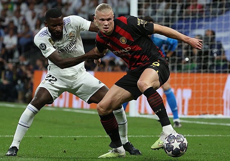 Rudiger, el inesperado anti Haaland que nunca pierde la sonrisa