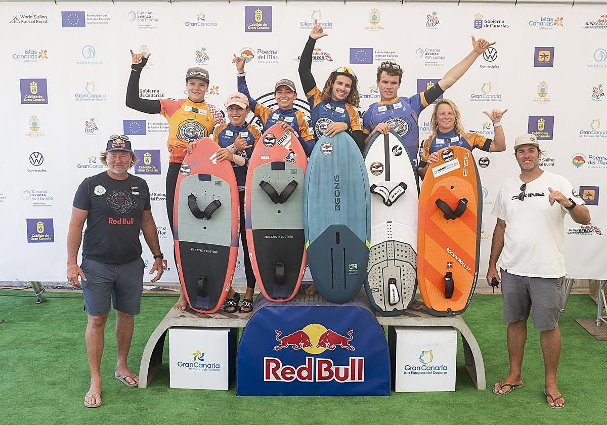 Mar de Arce y Julien Rattotti, campeones del mundo de Wingfoil Big Air ...