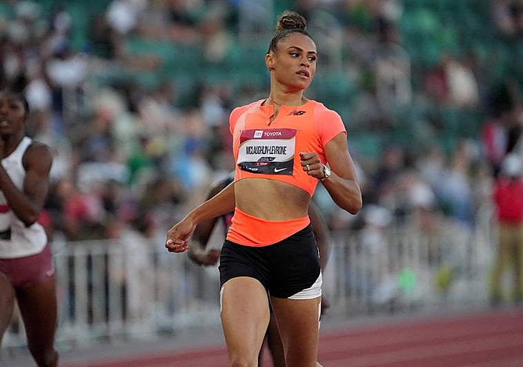 La campeona olímpica Sydney McLaughlin renuncia al Mundial de atletismo ...