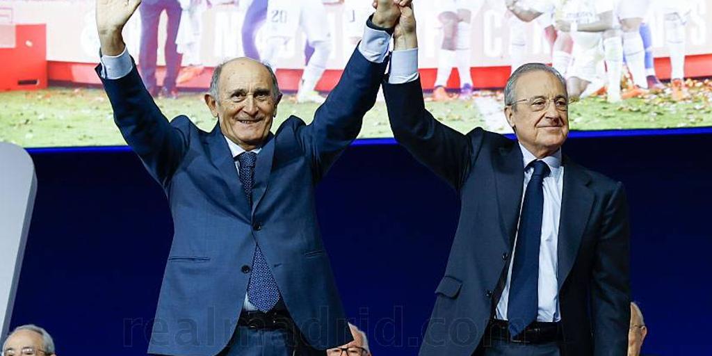 Pirri, nombrado oficialmente presidente de honor del Real Madrid