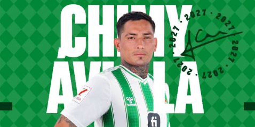 Oficial: Chimy Ávila firma con el Betis hasta 2027
