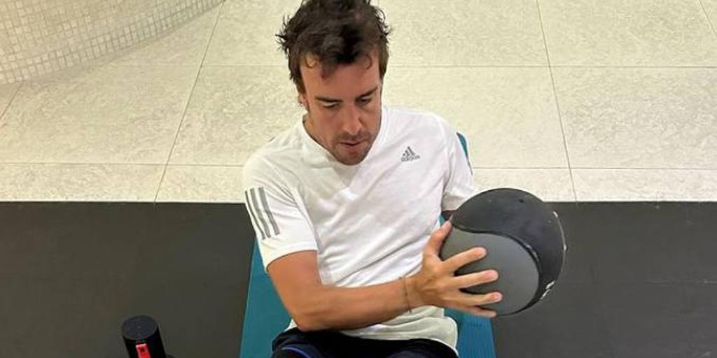 La nueva rutina de entrenamiento de Fernando Alonso para conseguir un ...