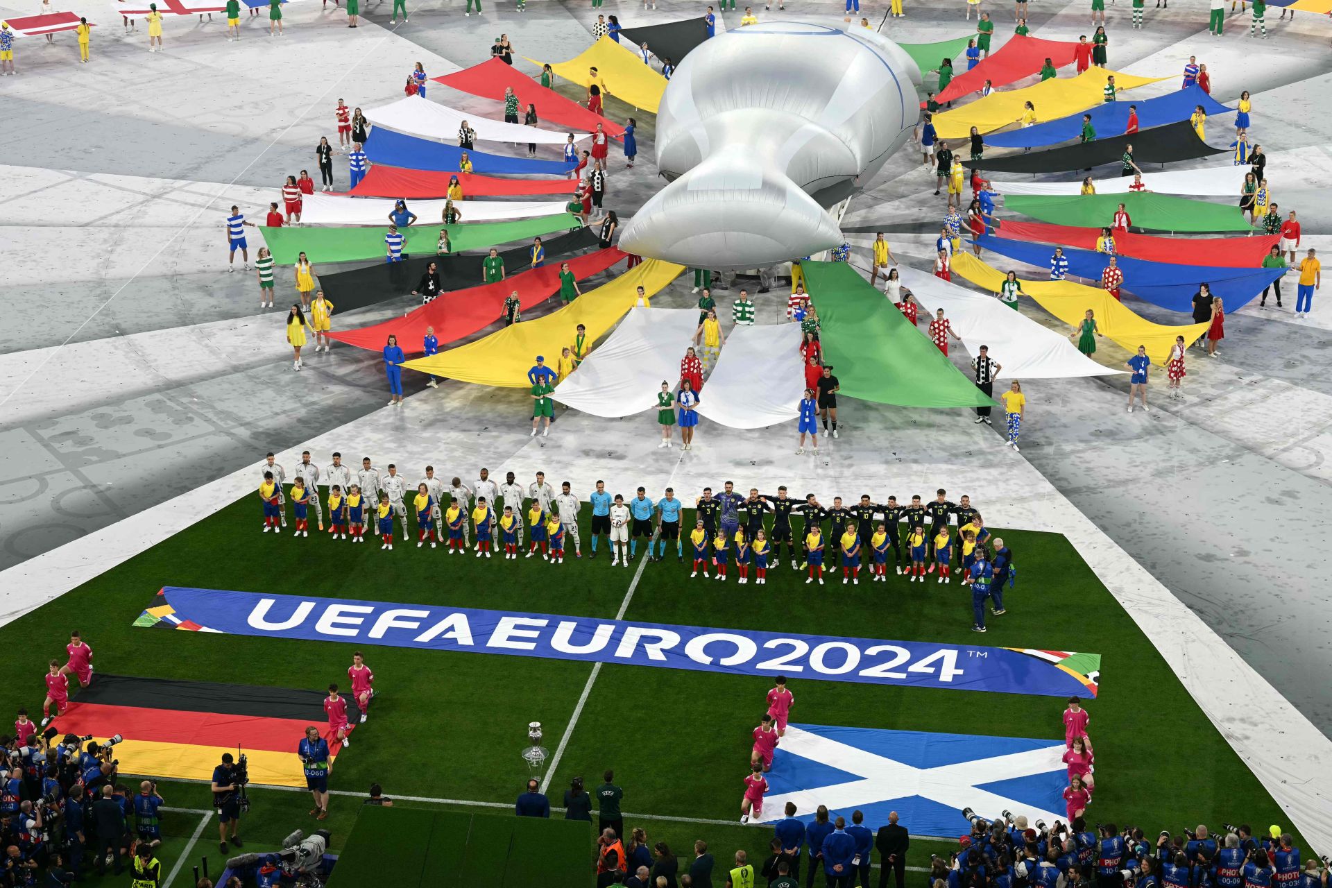 Las mejores imágenes de la inauguración de la Eurocopa 2024