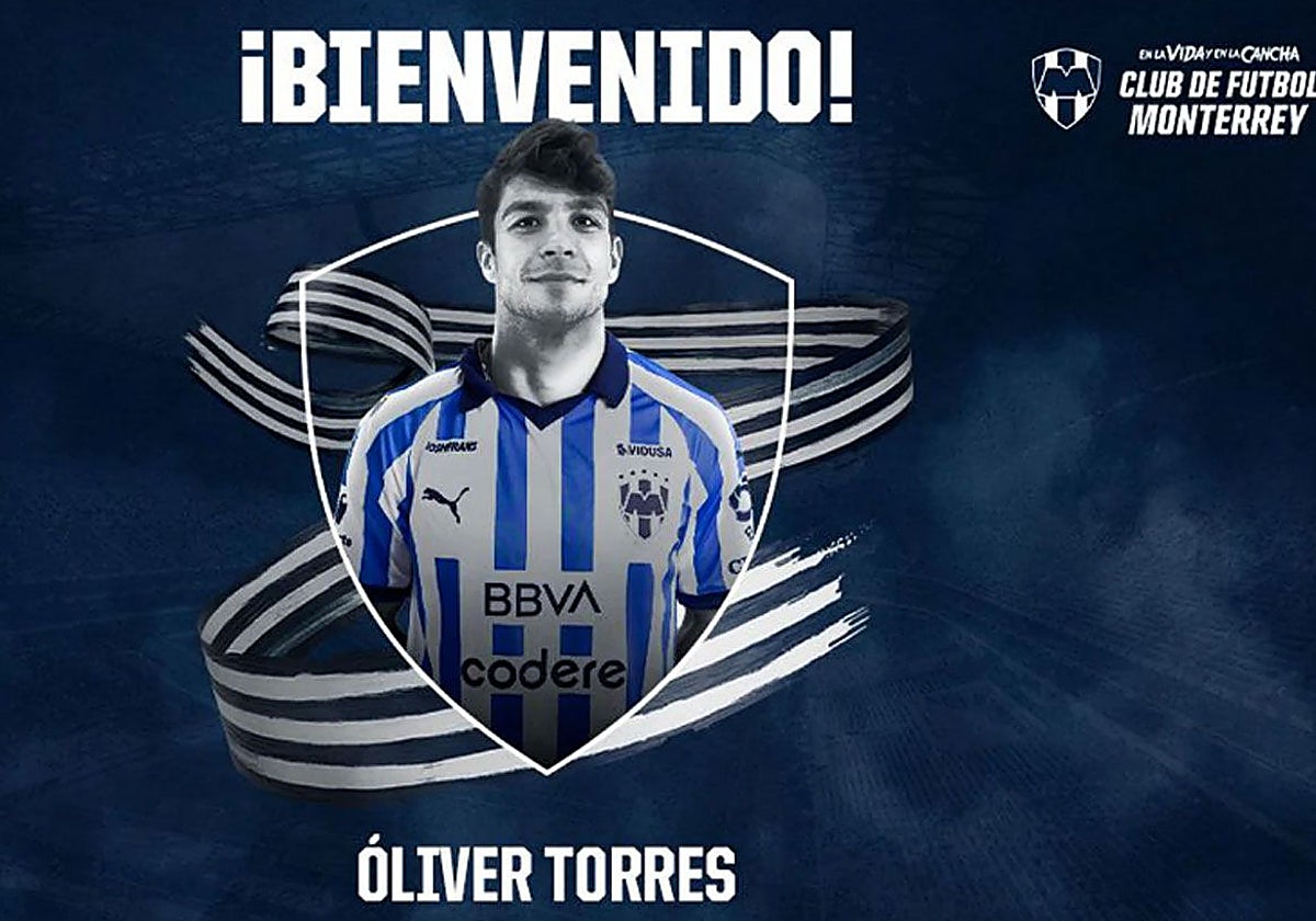 Óliver Torres y su llegada a Rayados: «Canales ha sido un factor ...