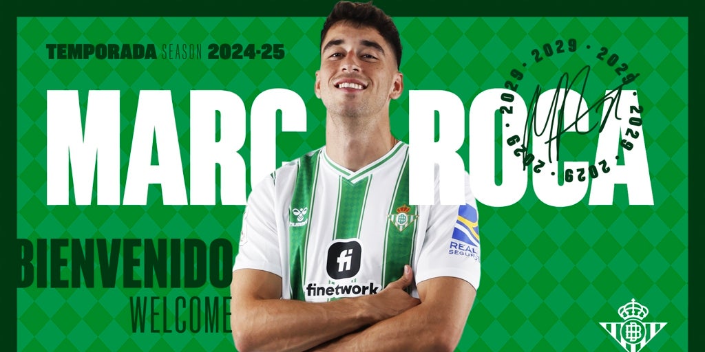 El Betis hace oficial el fichaje de Marc Roca