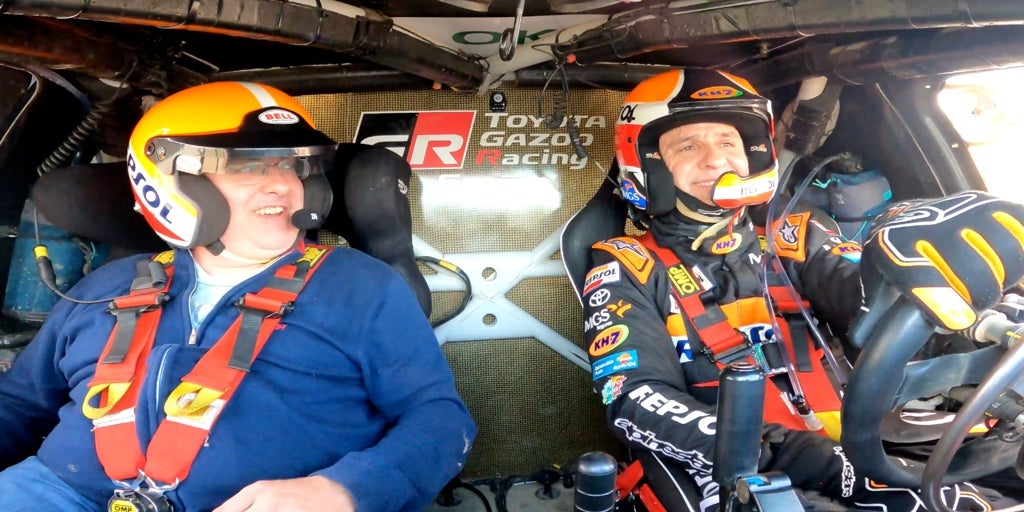Un rally desde dentro, de copiloto, con Isidre Esteve
