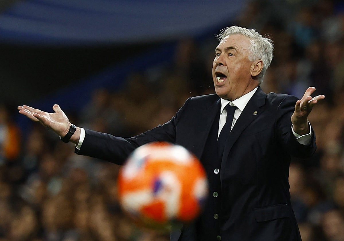 La «tontería» de la mano izquierda y el látigo de Ancelotti, y el sueño de Jacobo: «No sé ni ...