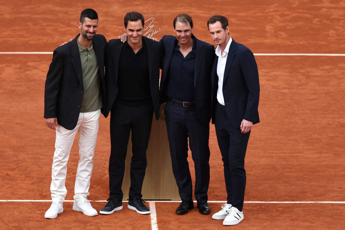 El homenaje a Rafa Nadal en Roland Garros, en imágenes