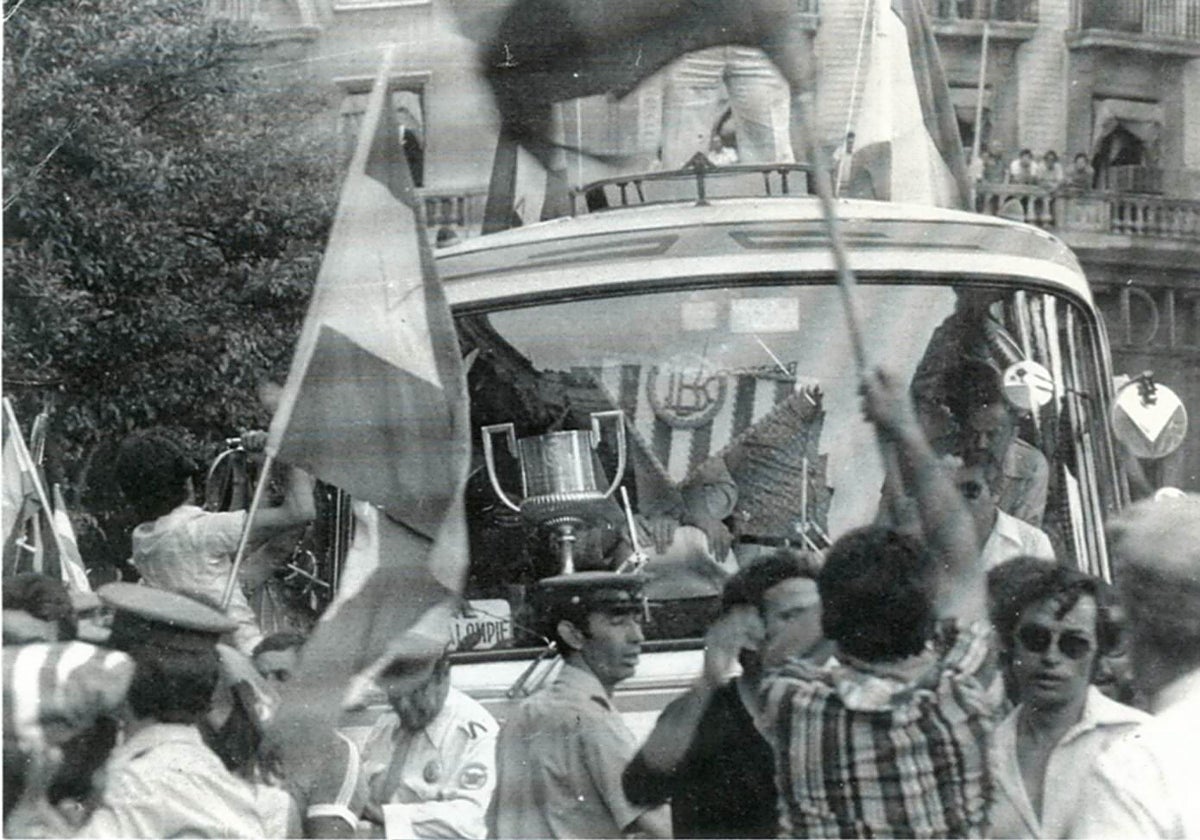 Se cumplen 48 años de la primera Copa del Rey conquistada por el Betis
