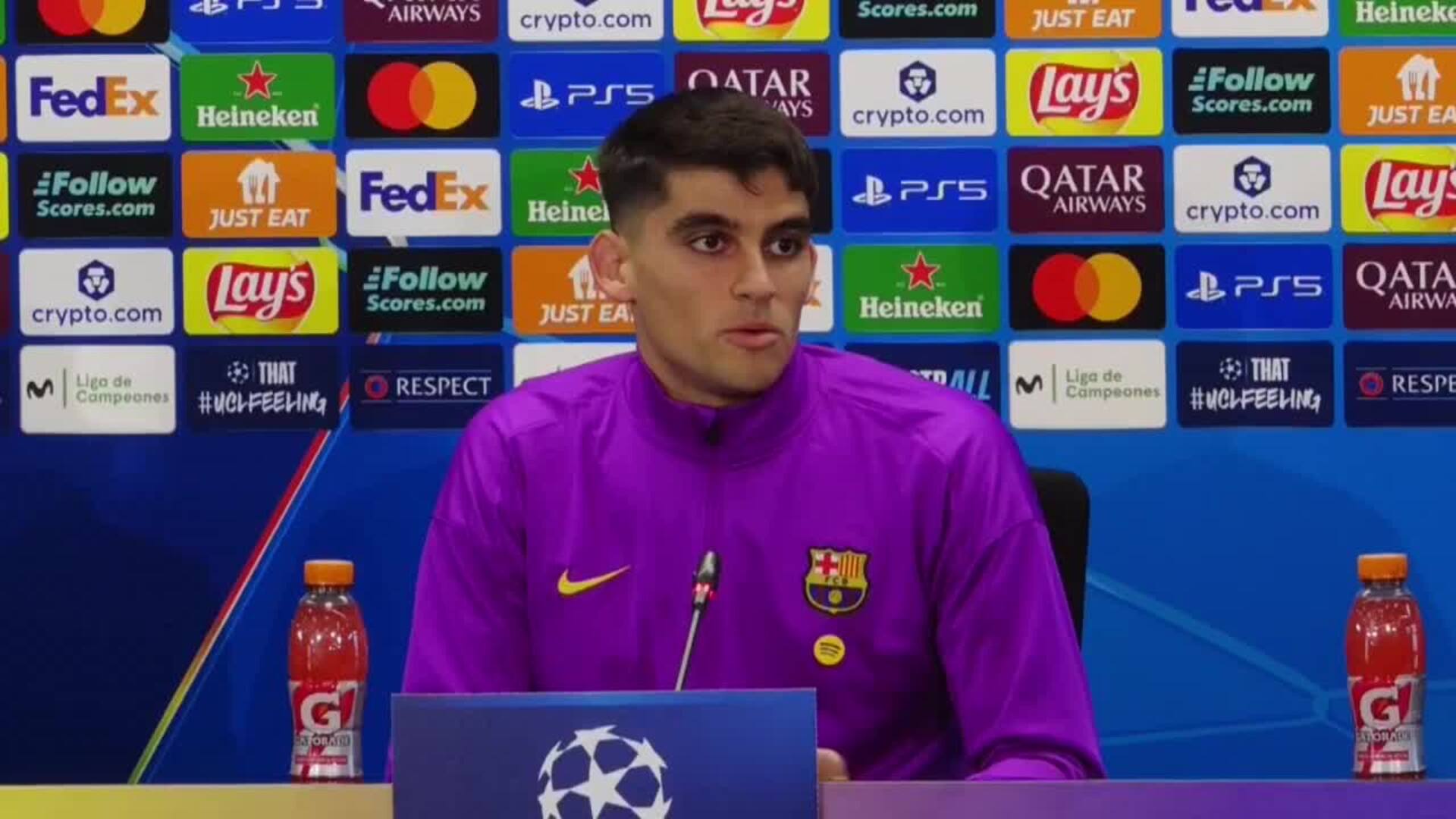 Gerard Martín: “Me siento muy cómodo como central”