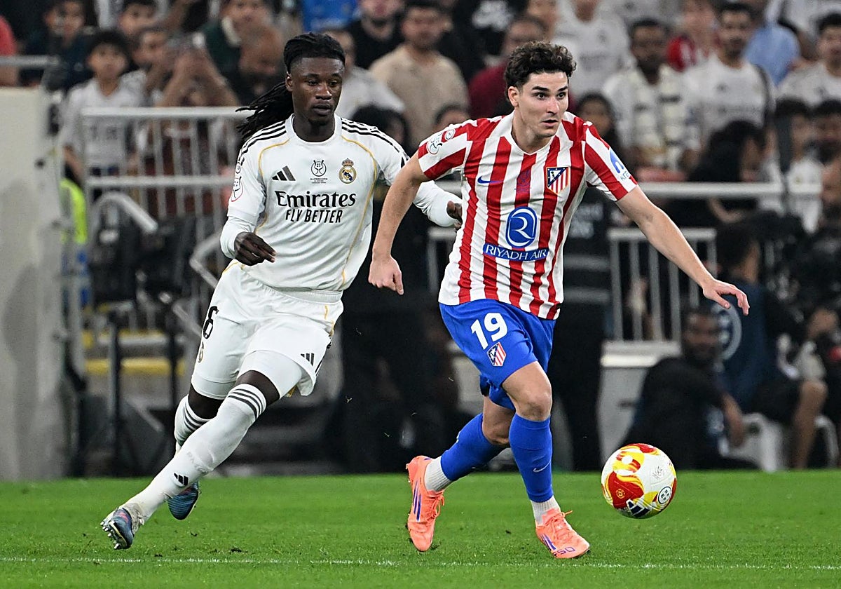 Julián Álvarez, trabajo sin descanso y sin goles