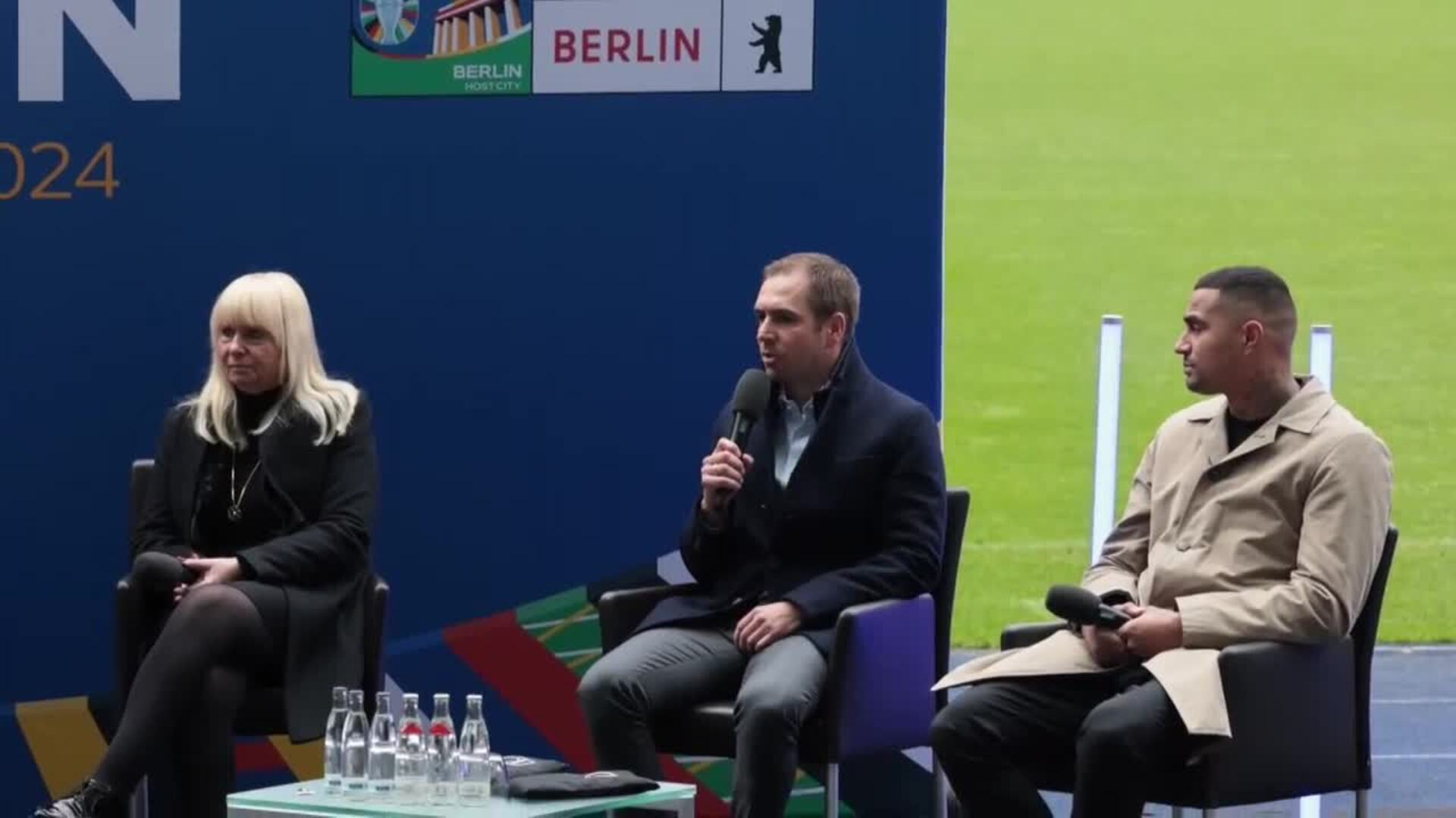 El trofeo de la Eurocopa 2024 llega al Estadio Olímpico de Berlín