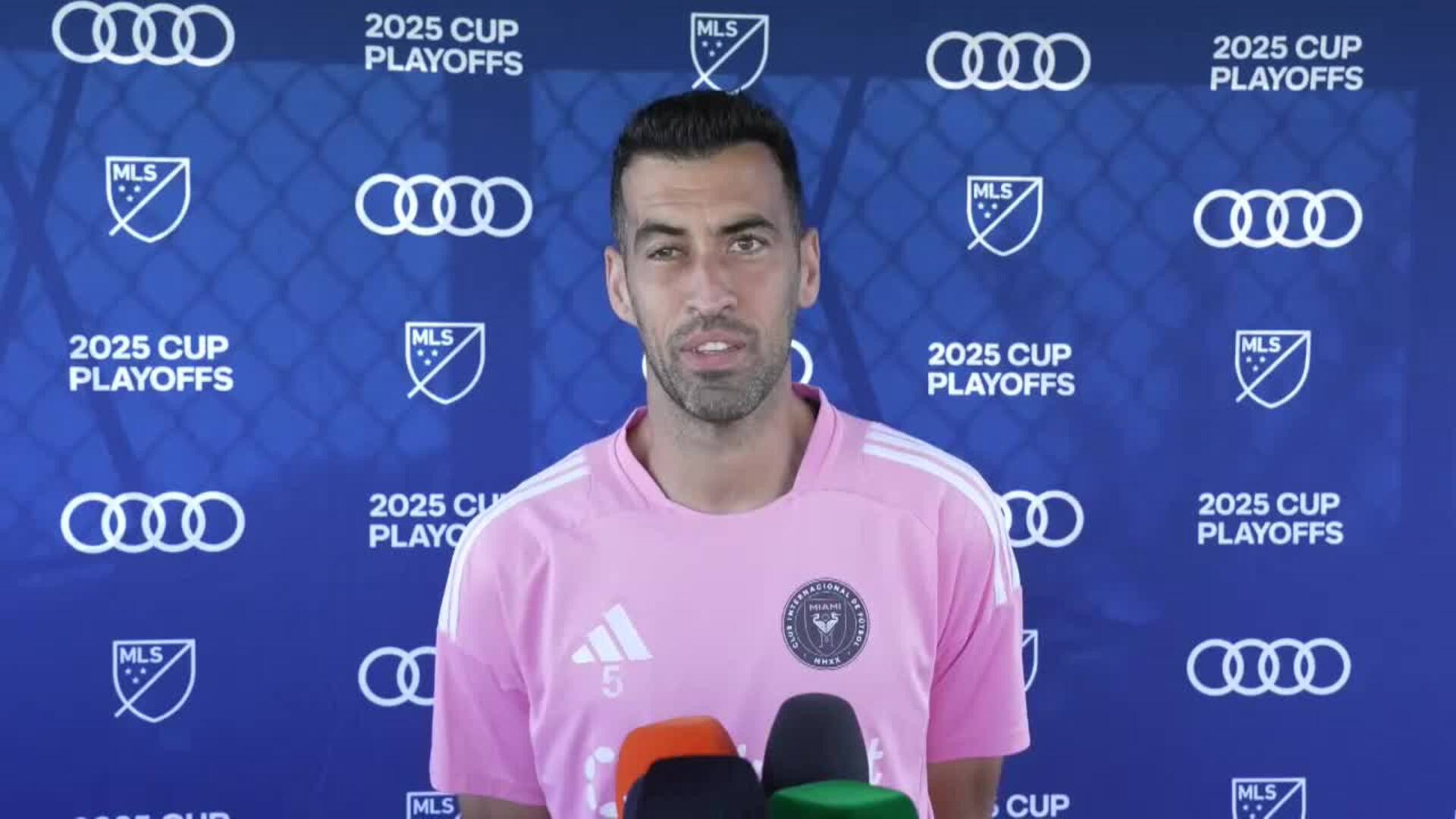 Busquets asegura que disfruta de sus últimos días como jugador profesional