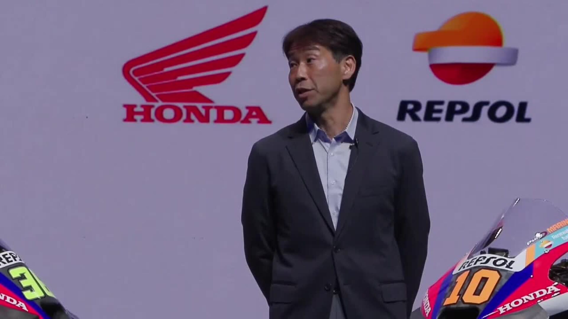 Nuevos colores para el equipo Repsol Honda 2024 RC213V