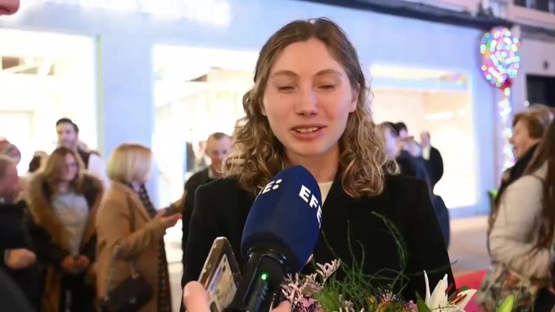 Cristina Bucsa descubre "orgullosa" su estrella en el paseo de la fama ...