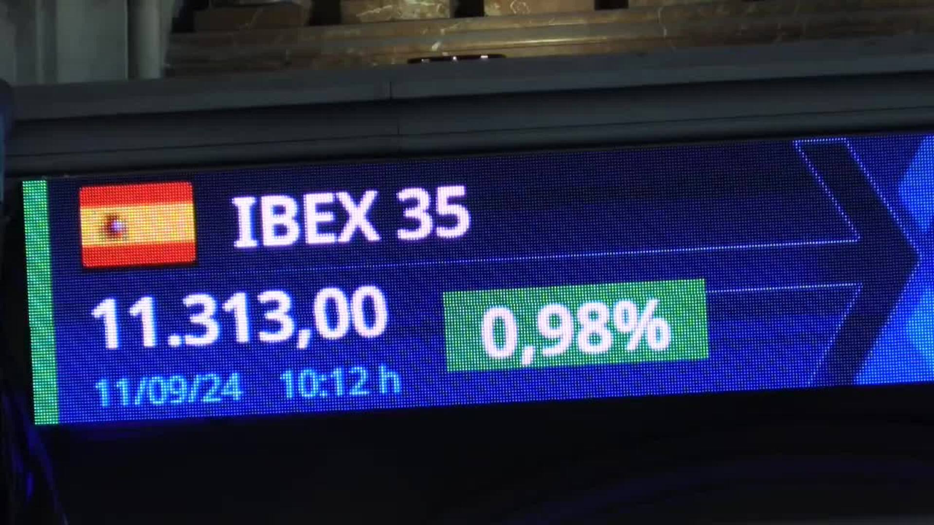 El IBEX sube el 0,96 % impulsado por Inditex, que se dispara casi un 4 ...