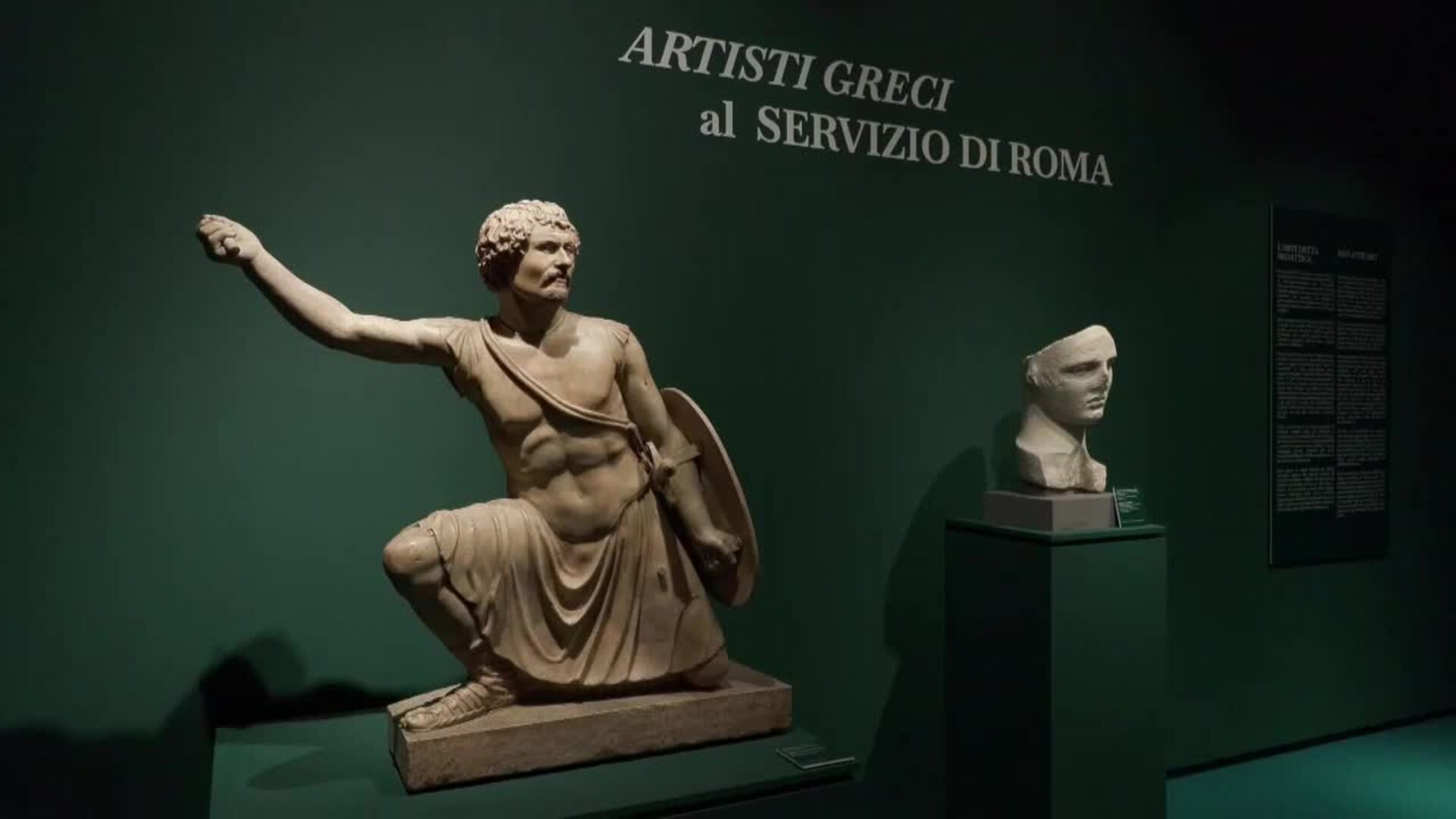 Más de cien obras de arte helénico regresan a Roma