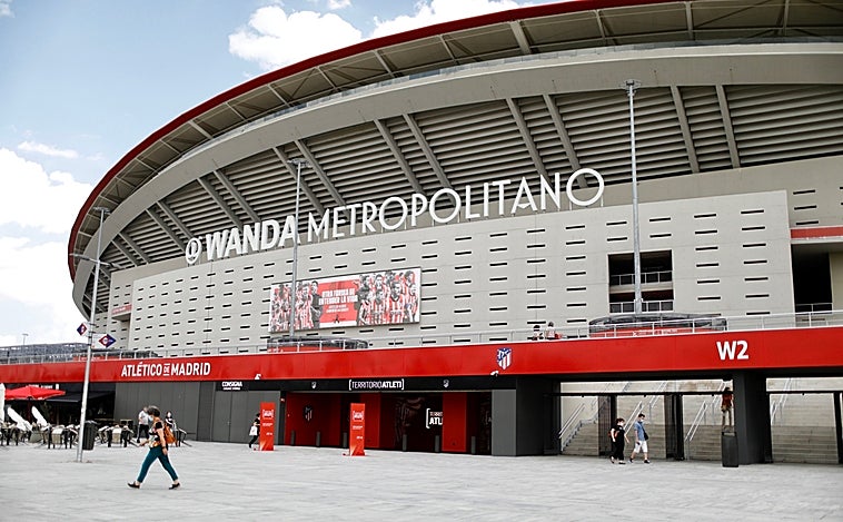 El Atlético jugará en el Civitas Metropolitano durante los próximos ...