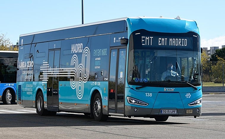 Los viajes en autobuses de EMT serán gratuitos este lunes 3 de octubre