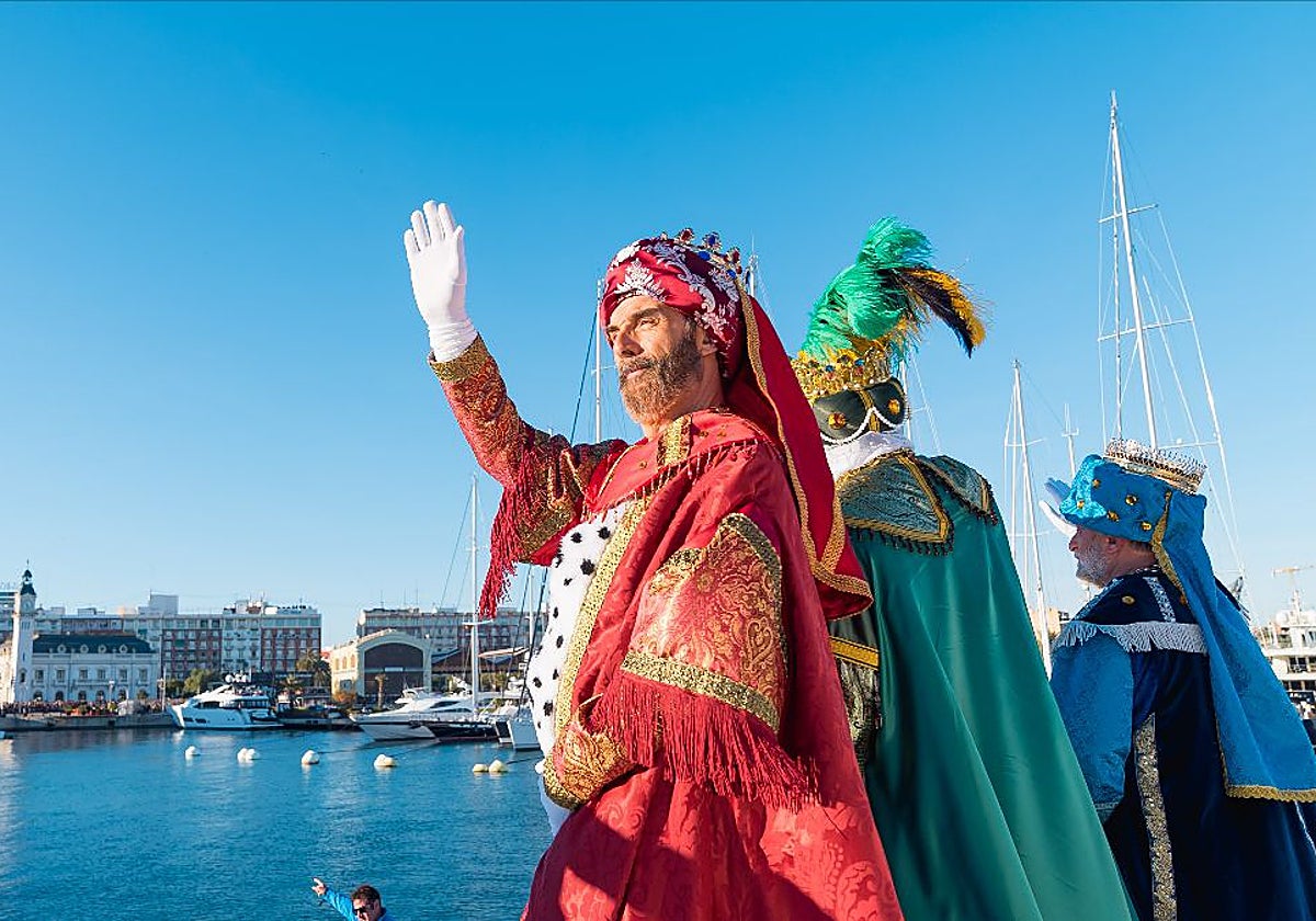 Horario de la llegada de los Reyes Magos a la Marina de Valencia