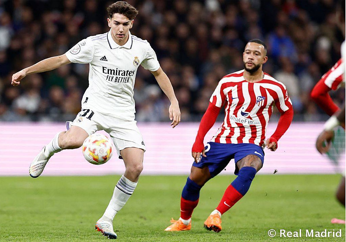 Y Mario Martín cumplió su sueño de debutar con el Real Madrid