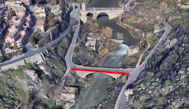 La construcción del nuevo puente de Alcántara, en imágenes