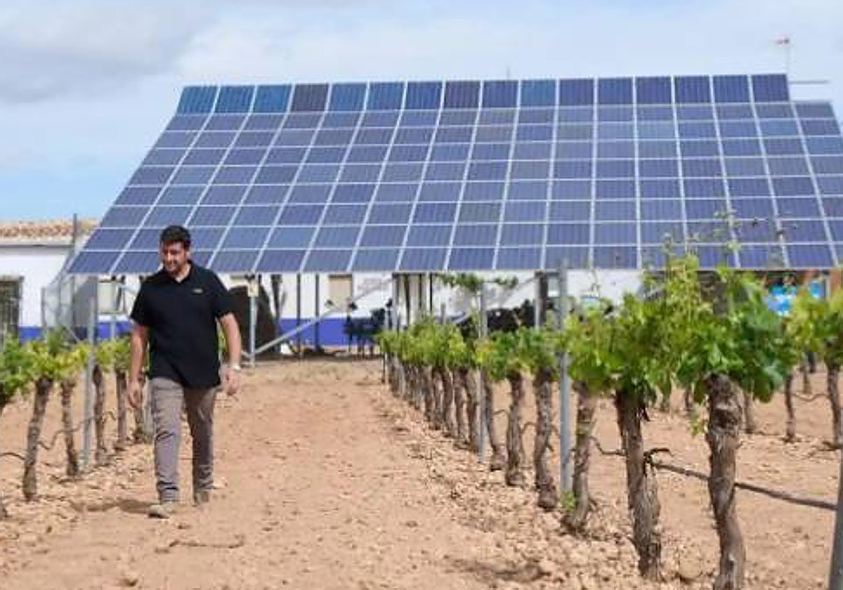 Así combate la sequía Sergio Parra: controlando el riego con el móvil